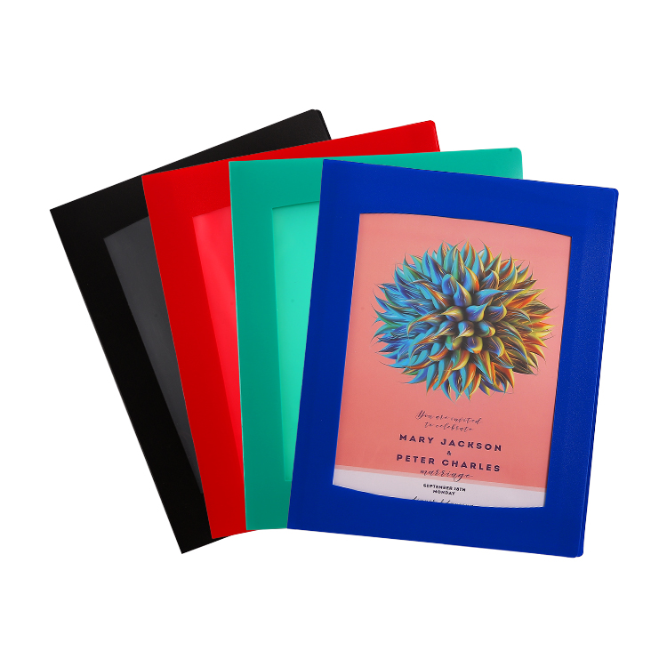 View Display Book With Frame, PP A4, 10-100 pockets,Display Books